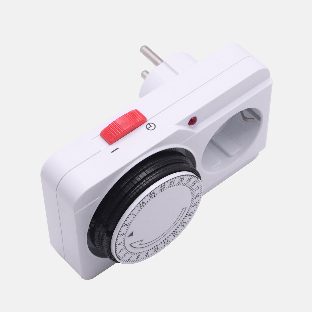 24 hours Plug in Timer Mechanical with Adpater & Converter – TheOneGrow